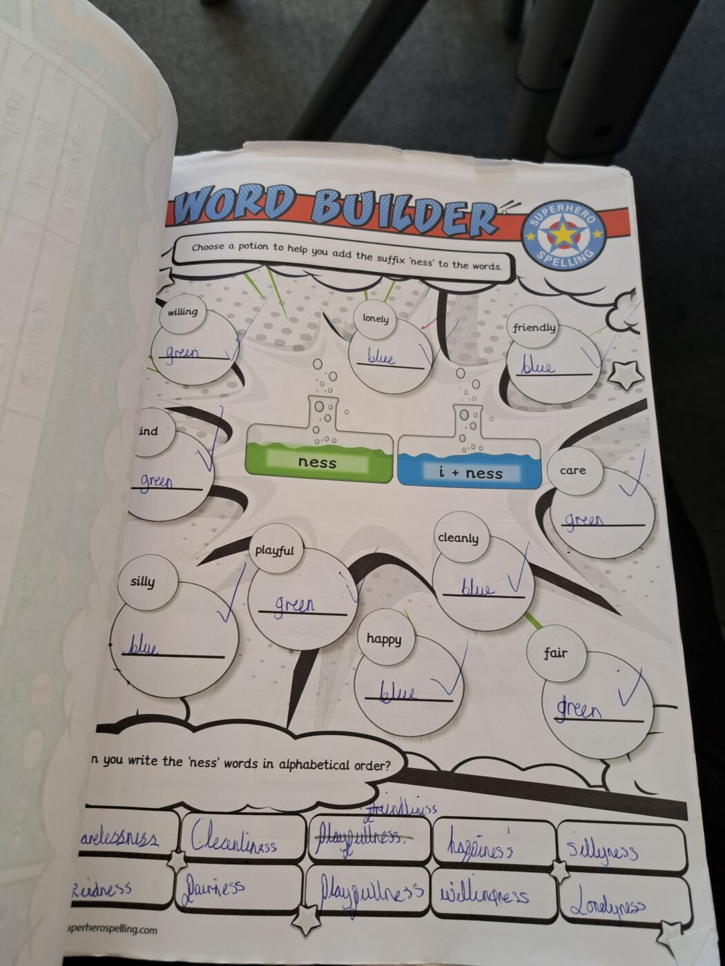 Superhero Spelling In Action | Superhero Spelling