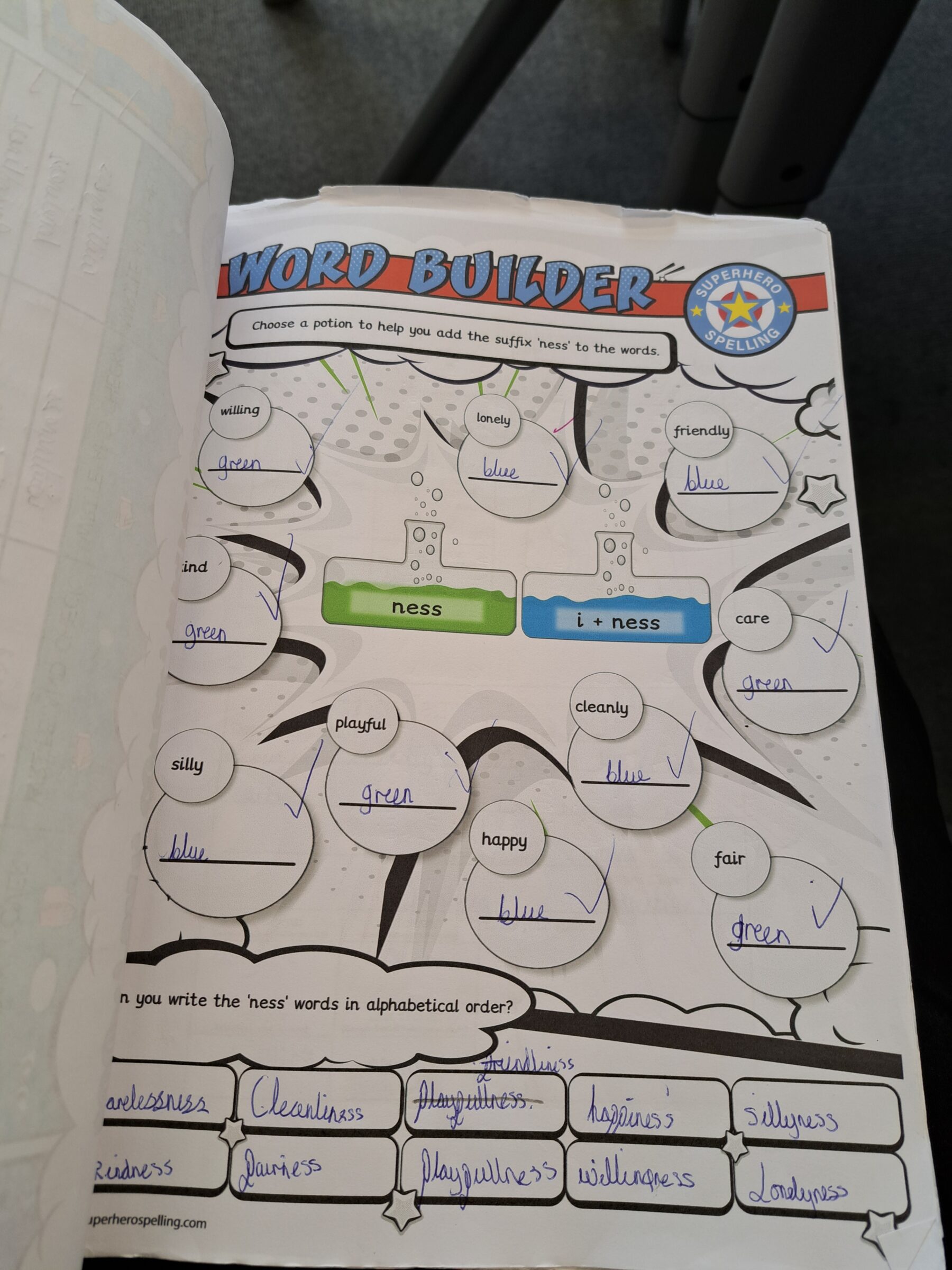 Superhero Spelling In Action | Superhero Spelling
