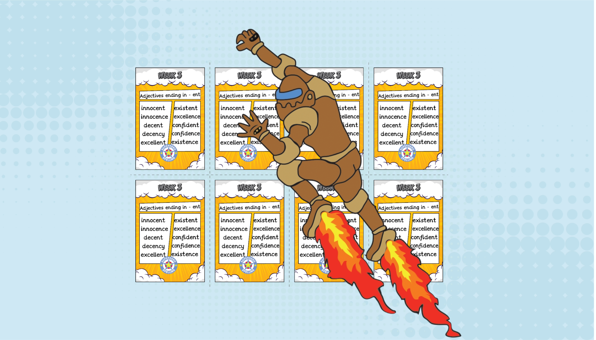 Superhero Spelling KS2 Programme | About